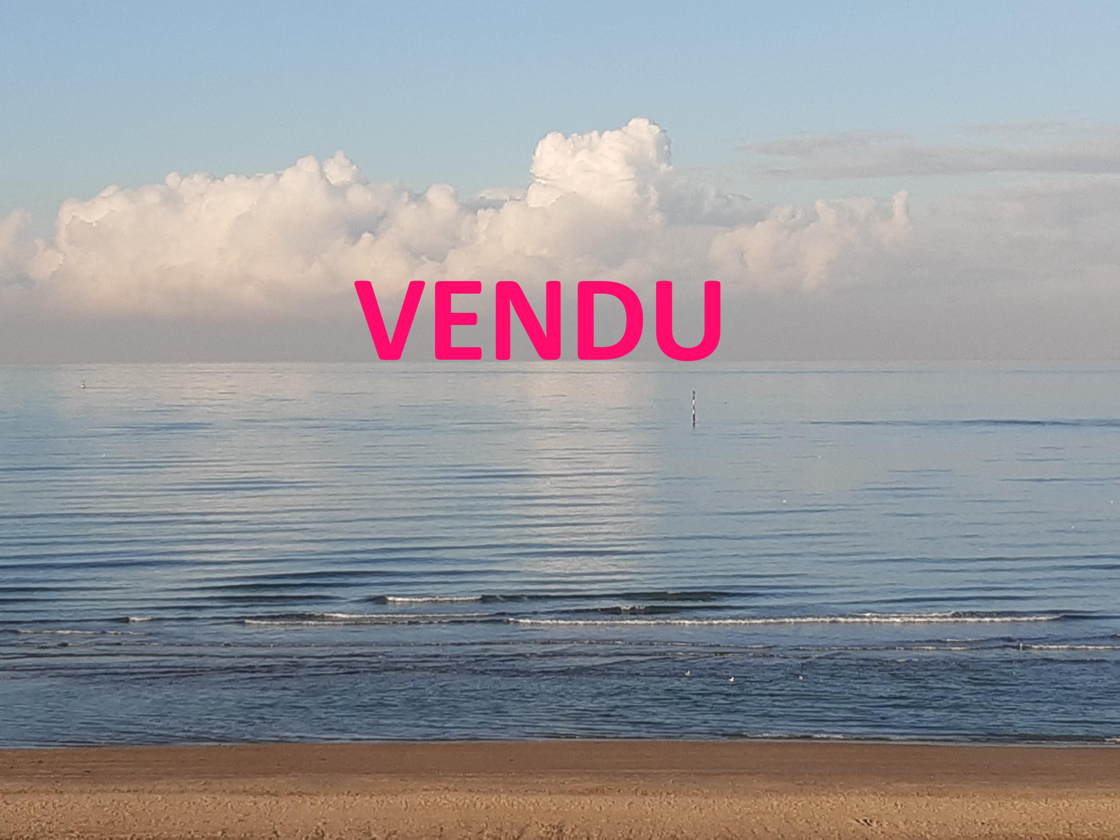 Vente Studio bis vue sur mer.